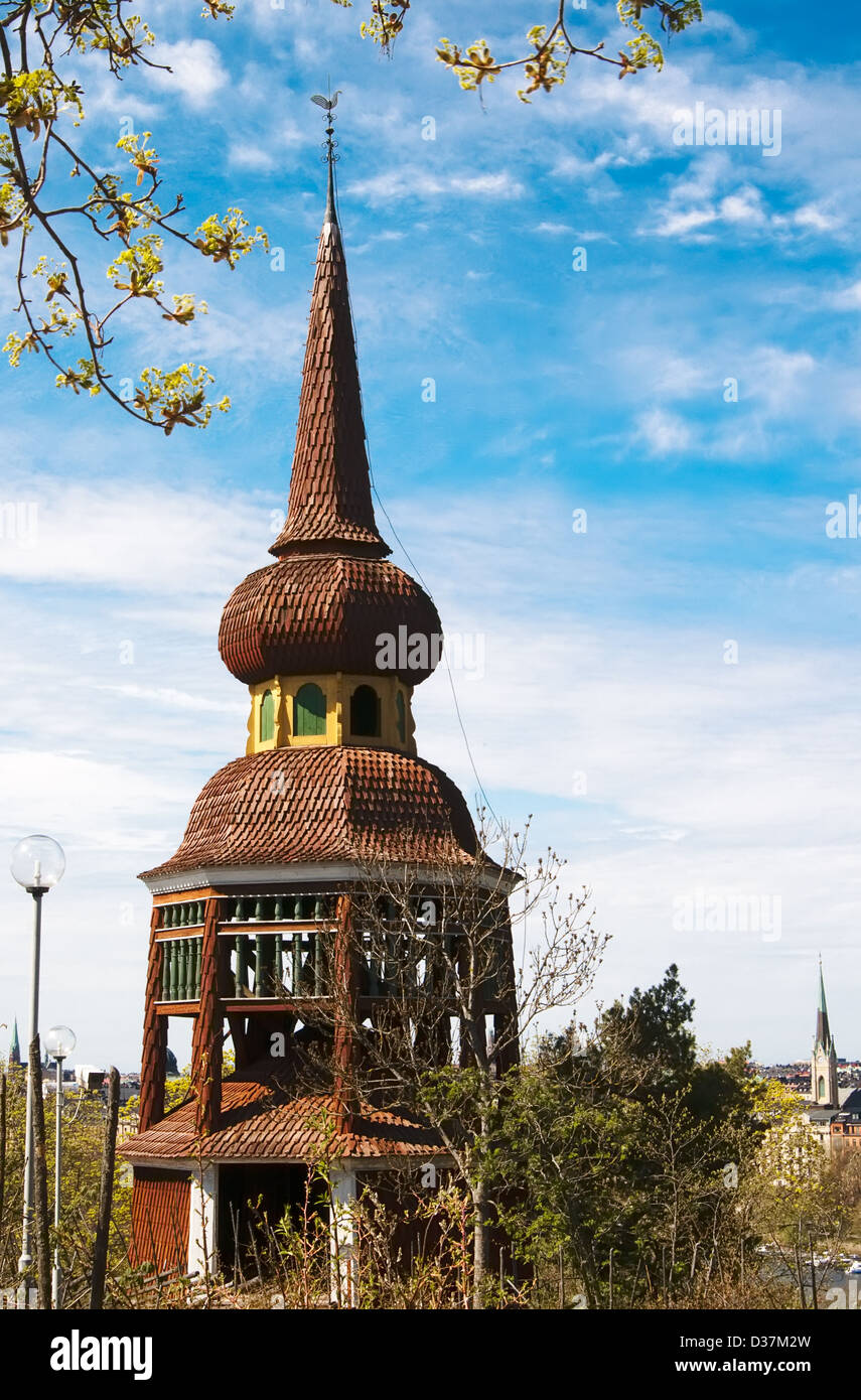 Skansen bell tower hi-res stock photography and images - Alamy