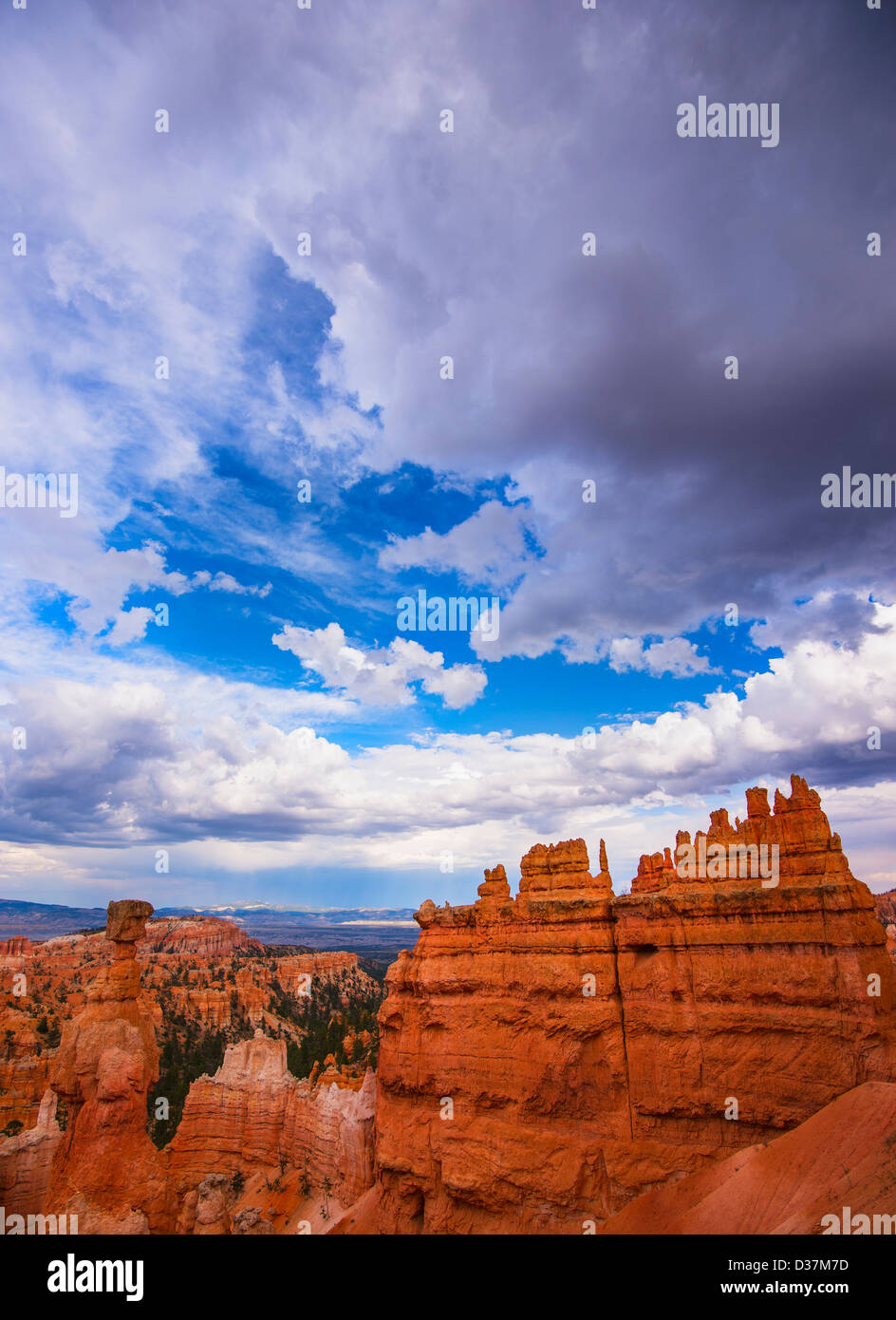 USA, Utah, Bryce Canyon, Landscape with cliffs Stock Photo - Alamy
