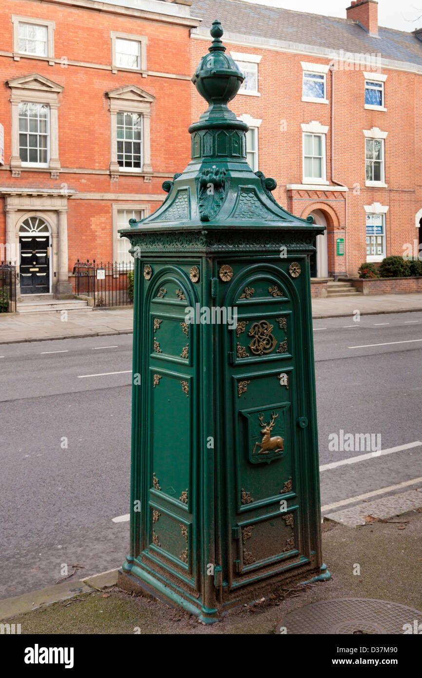 Old Victorian electrical transformer for the trolley buses in Derby ...