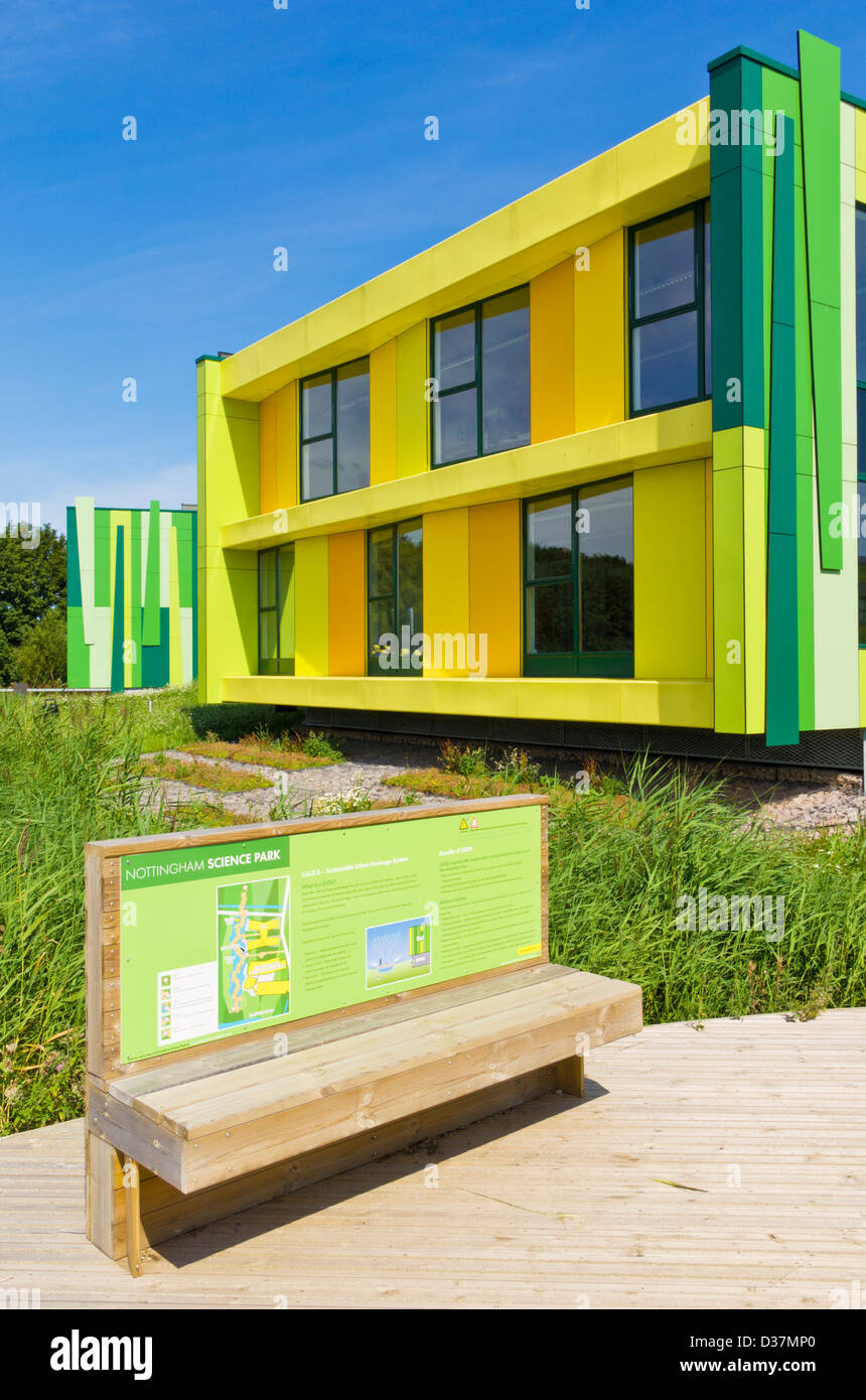 Nottingham Science Park eco buildings Nottingham Nottinghamshire ...