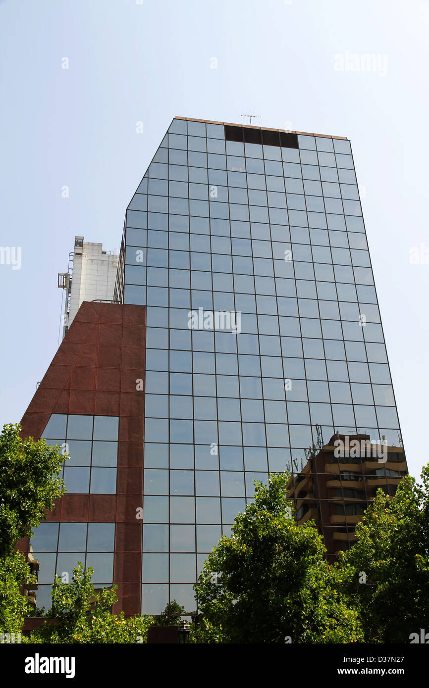 Modern Architecture in Santiago de Chile, Chile, South america Stock ...