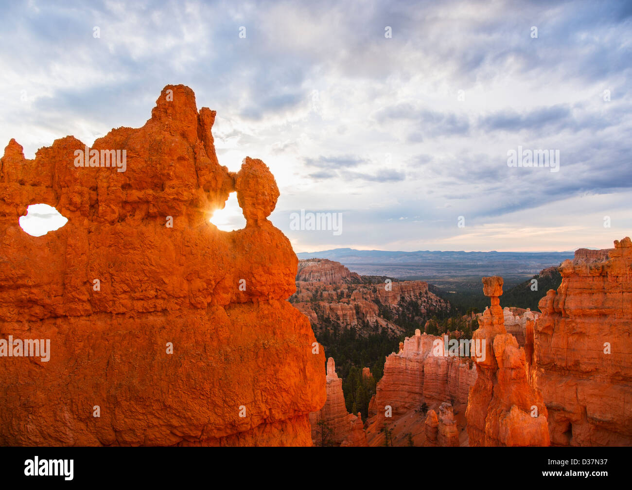 USA, Utah, Bryce Canyon, Landscape with cliffs Stock Photo - Alamy