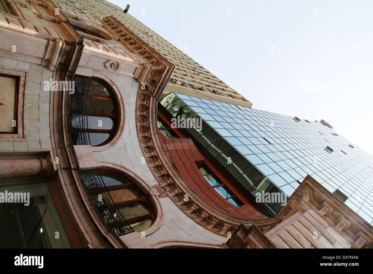Modern Architecture in Santiago de Chile, Chile, South america Stock ...