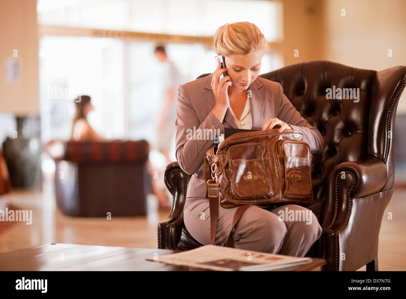Lobby telephone hi-res stock photography and images - Alamy