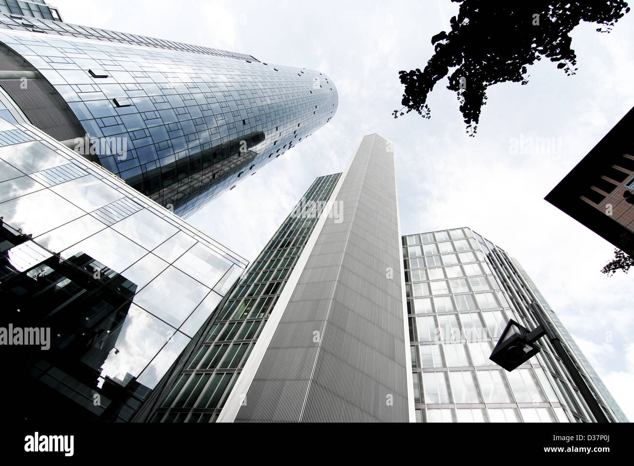 Modern architecture in Frankfurt am Main, Germany, Europe Stock Photo ...