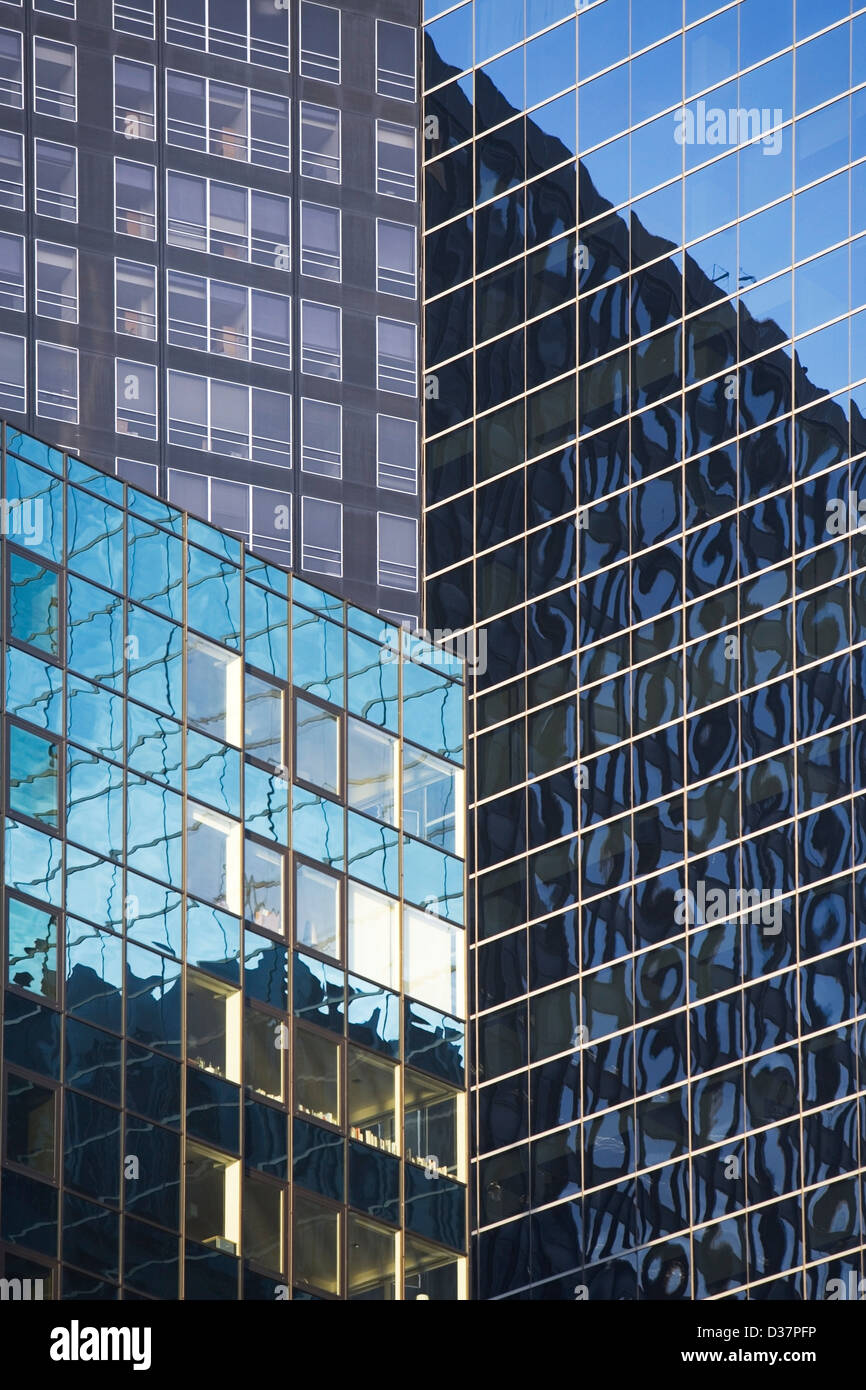 Buildings reflected in urban skyscrapers Stock Photo - Alamy