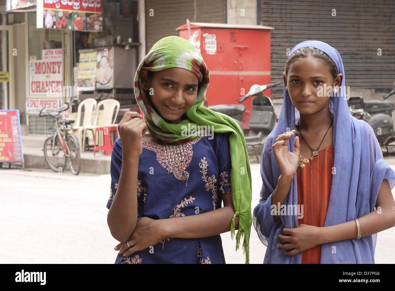 People and places of New Delhi, India Stock Photo - Alamy