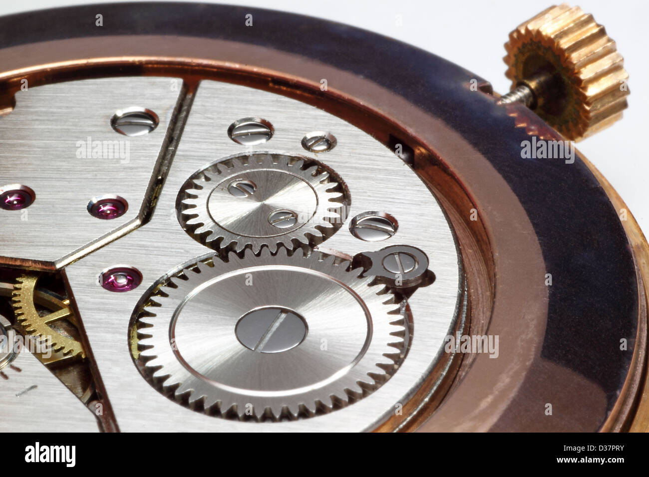 Watch gears hi-res stock photography and images - Alamy