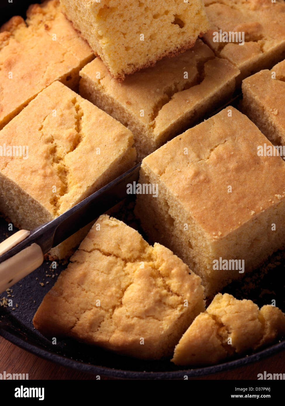 Traditional southern cornbread baked hi-res stock photography and ...