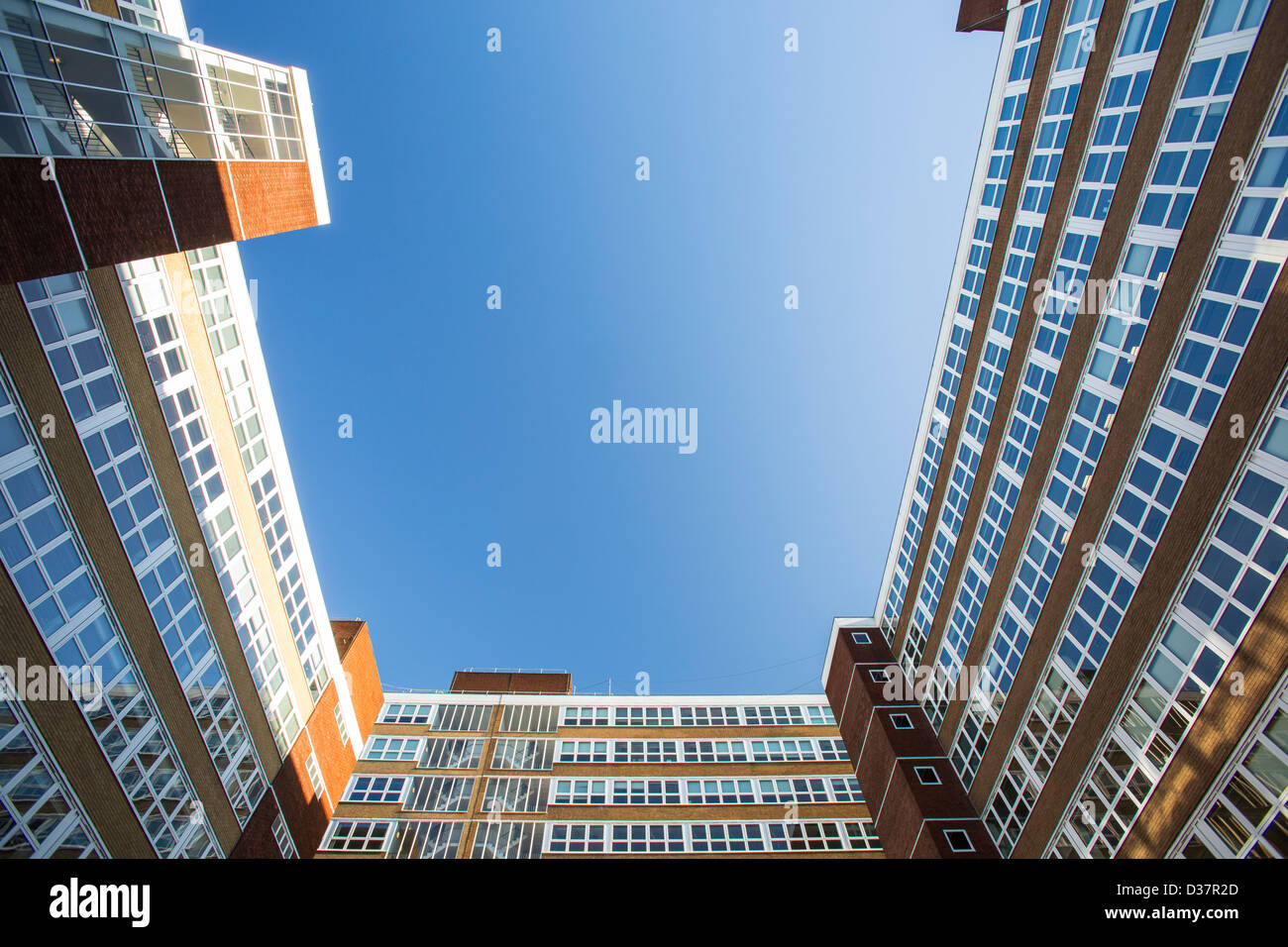 Office blocks in Preston, Lancashire, UK Stock Photo - Alamy