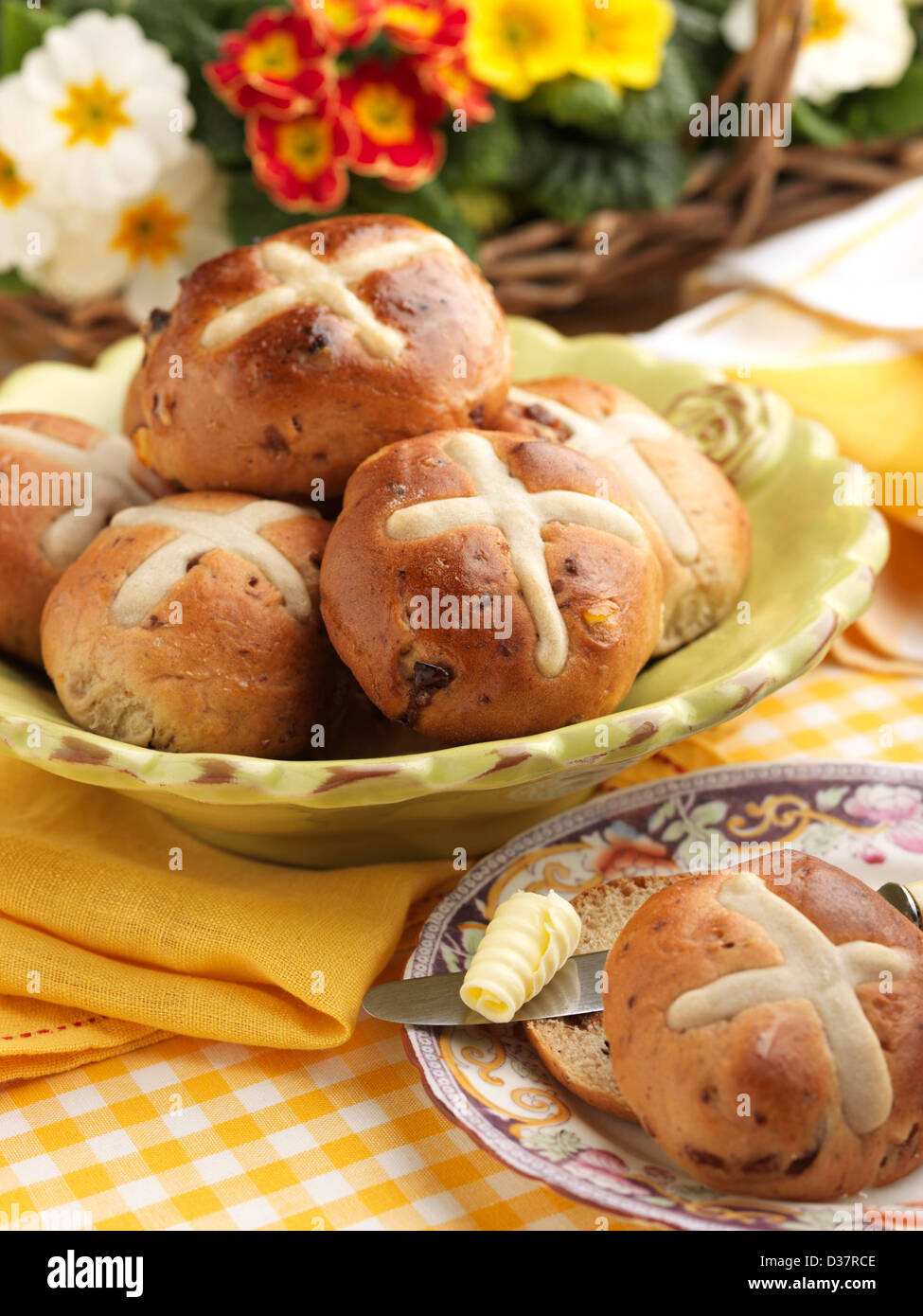 Hot cross buns finger food hi-res stock photography and images - Alamy