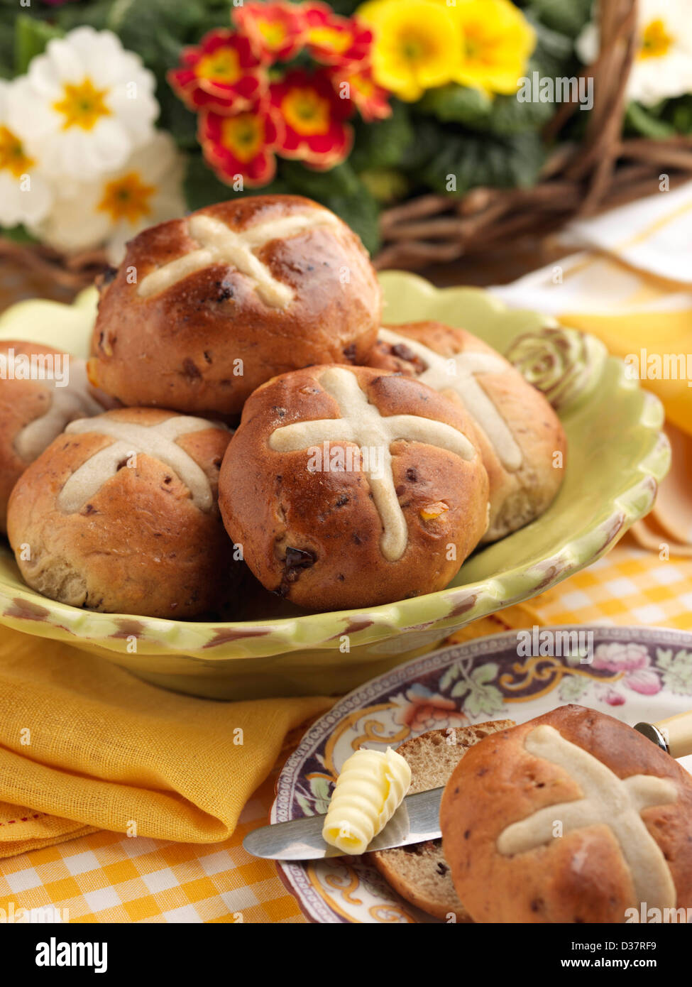 Traditional buns hi-res stock photography and images - Alamy