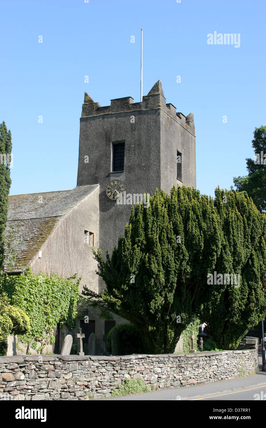 St Oswald Church Grasmere Cumbria England UK Stock Photo - Alamy