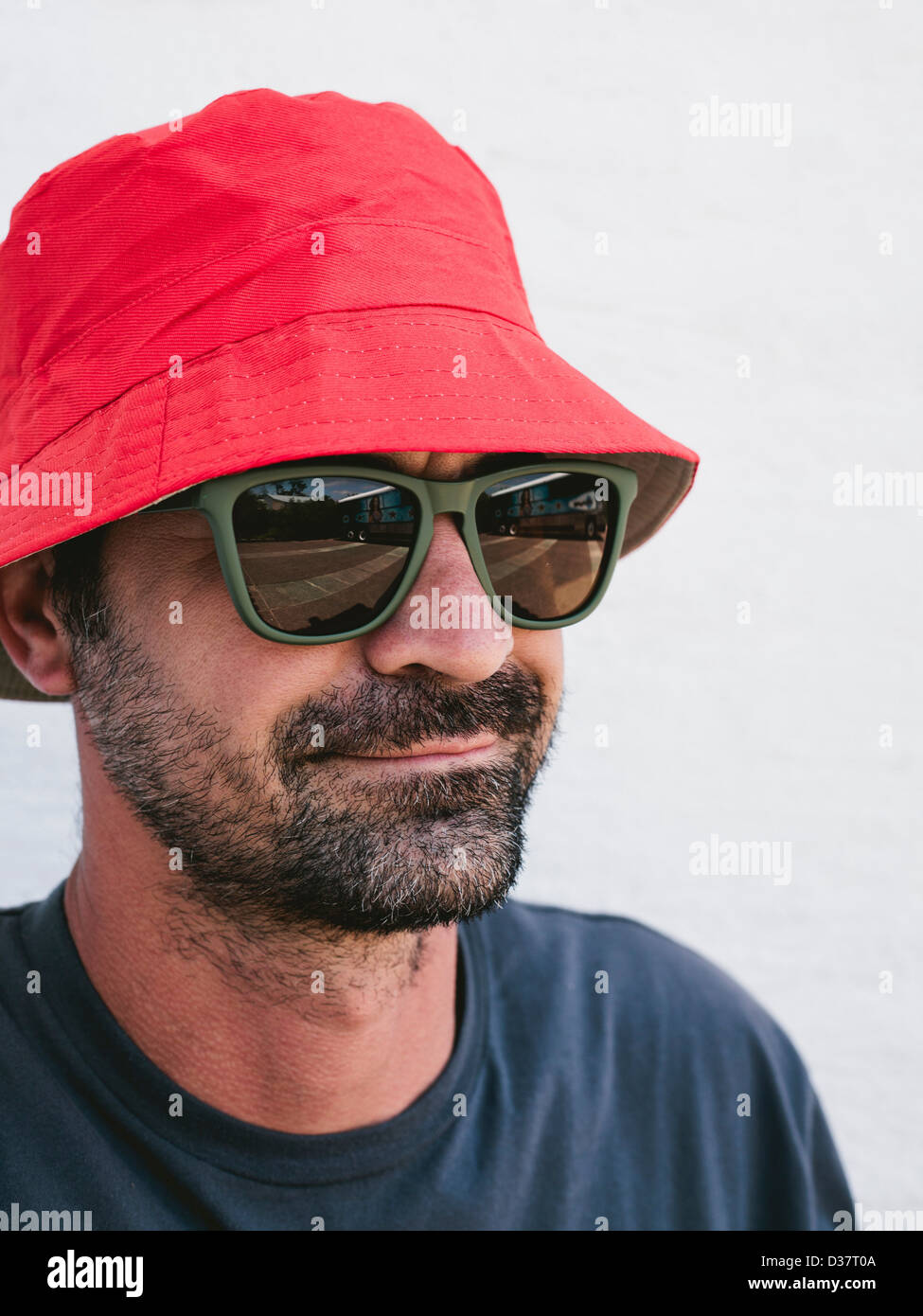 Man wearing hat hi-res stock photography and images - Alamy