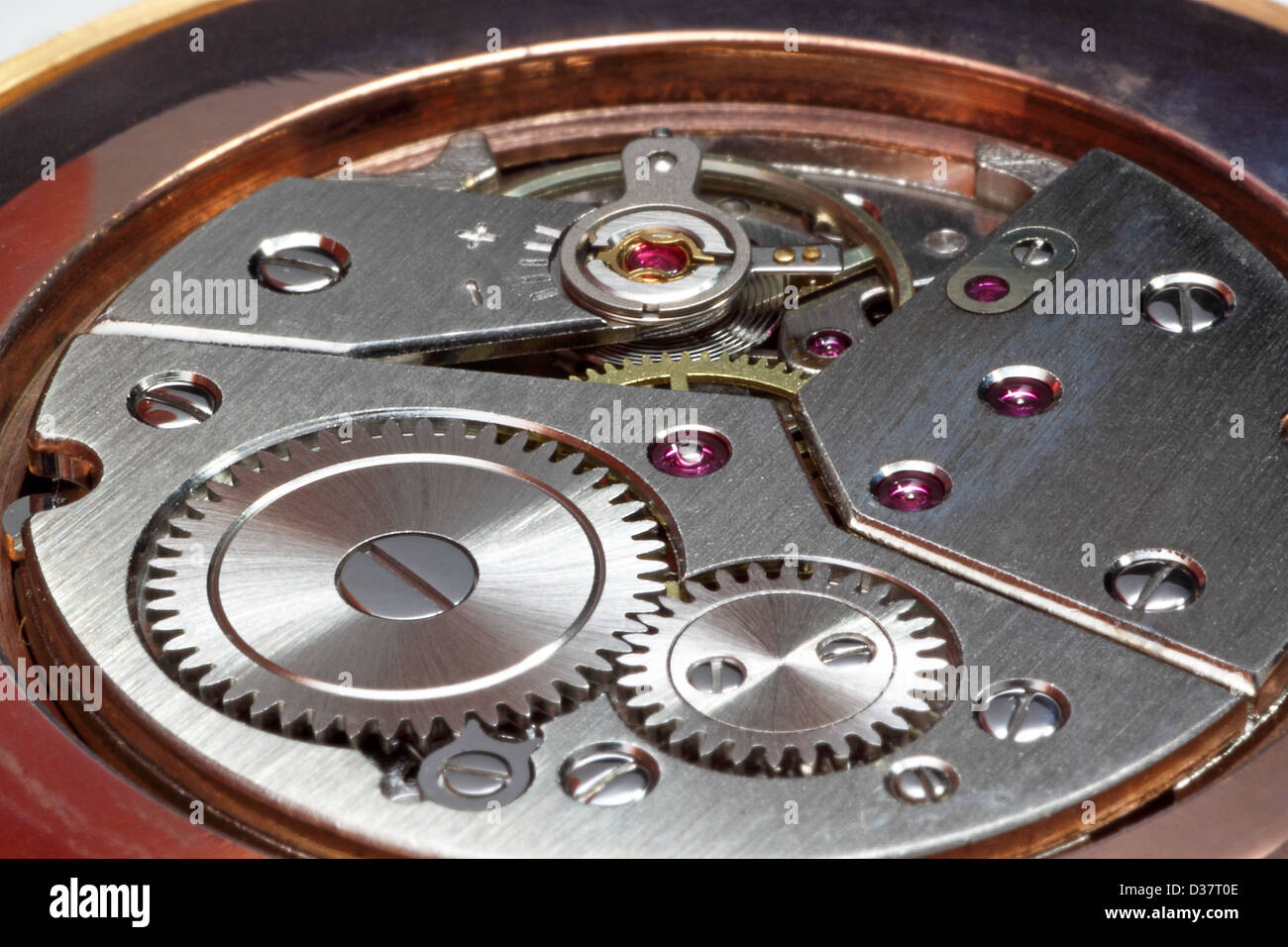 Watch gears hi-res stock photography and images - Alamy