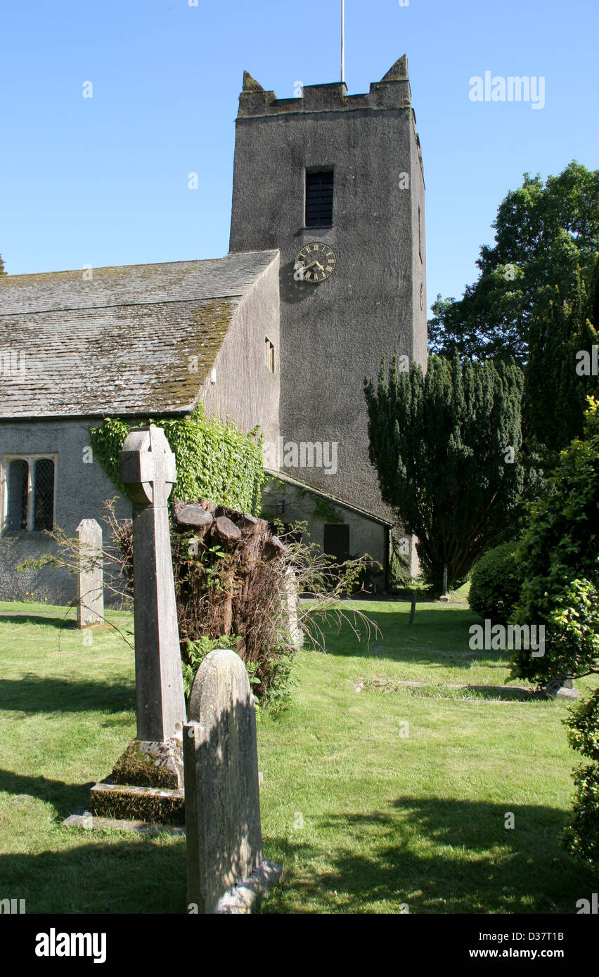 St Oswald Church Grasmere Cumbria England UK Stock Photo - Alamy