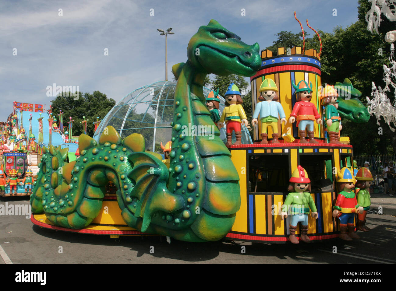 Float of GRES Unidos da Tijuca, in line for Rio de Janeiro's Carnival ...