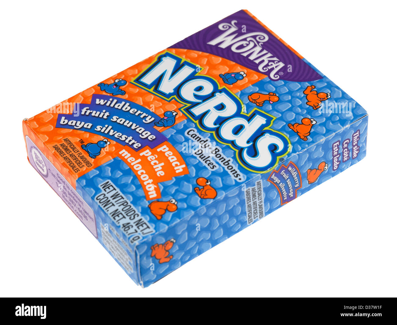 Nerds Candy Box Template