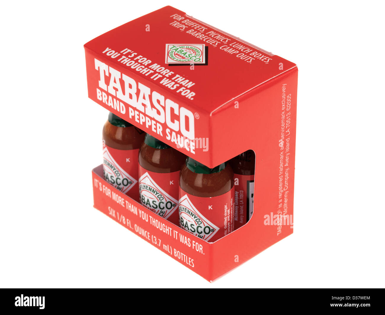 Tabasco sauce box hi-res stock photography and images - Alamy