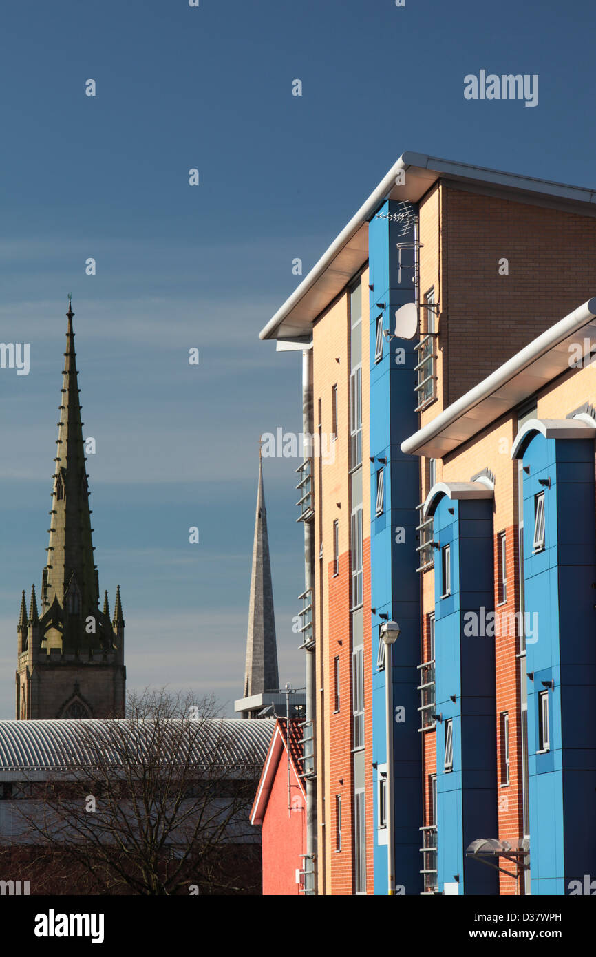 Preston church spire hi-res stock photography and images - Alamy