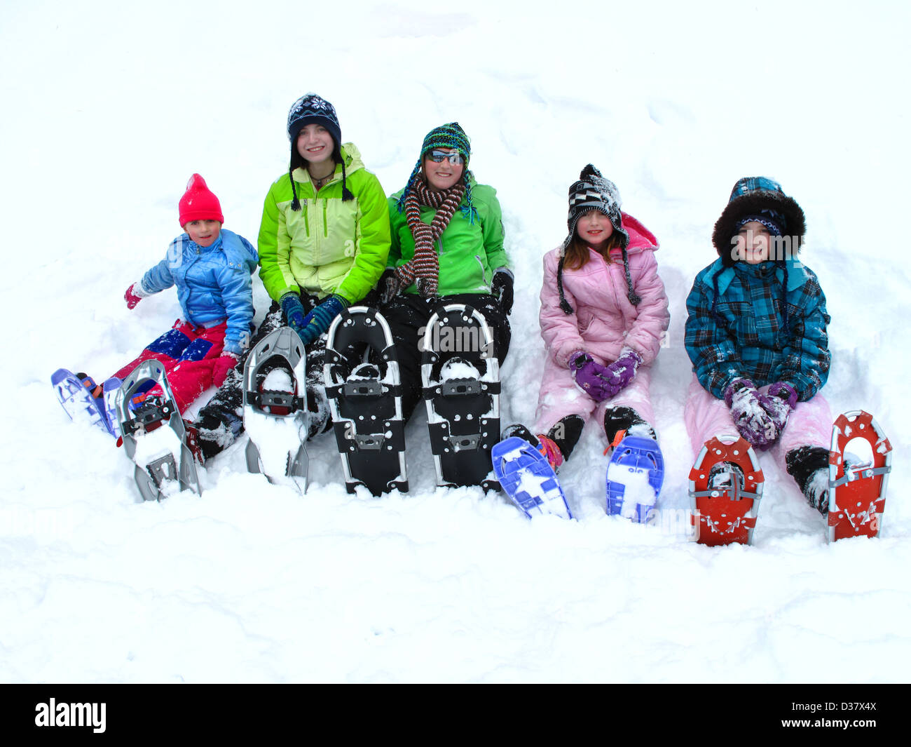Snowshoeing snow hi-res stock photography and images - Alamy