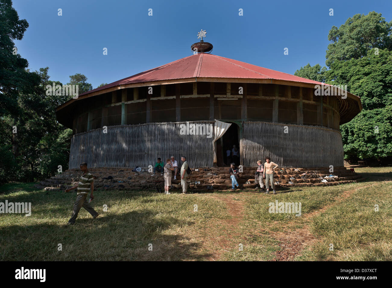a Coptic church, Tana lake, Ethiopia Stock Photo - Alamy