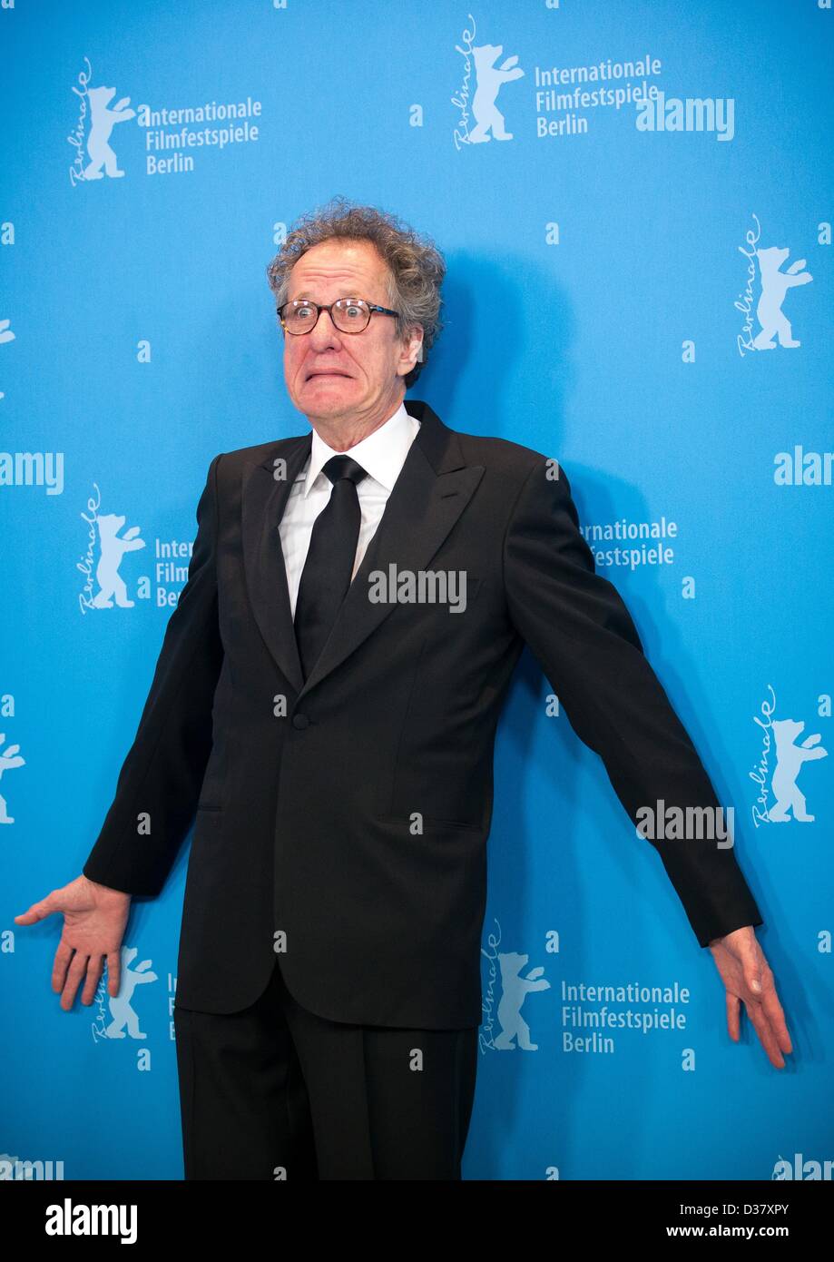 Australian actor and film producer Geoffrey Rush poses at a photocall ...