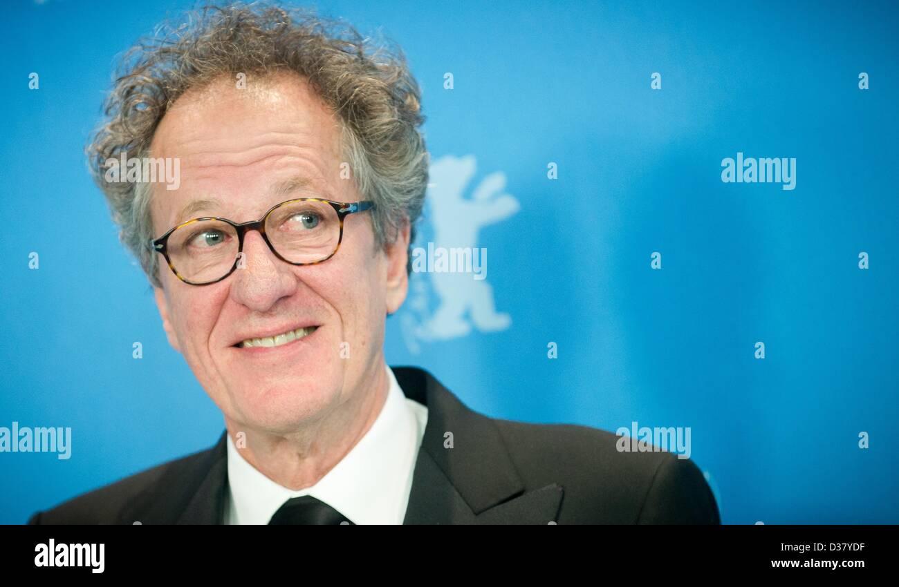 Australian actor and film producer Geoffrey Rush poses at a photocall ...