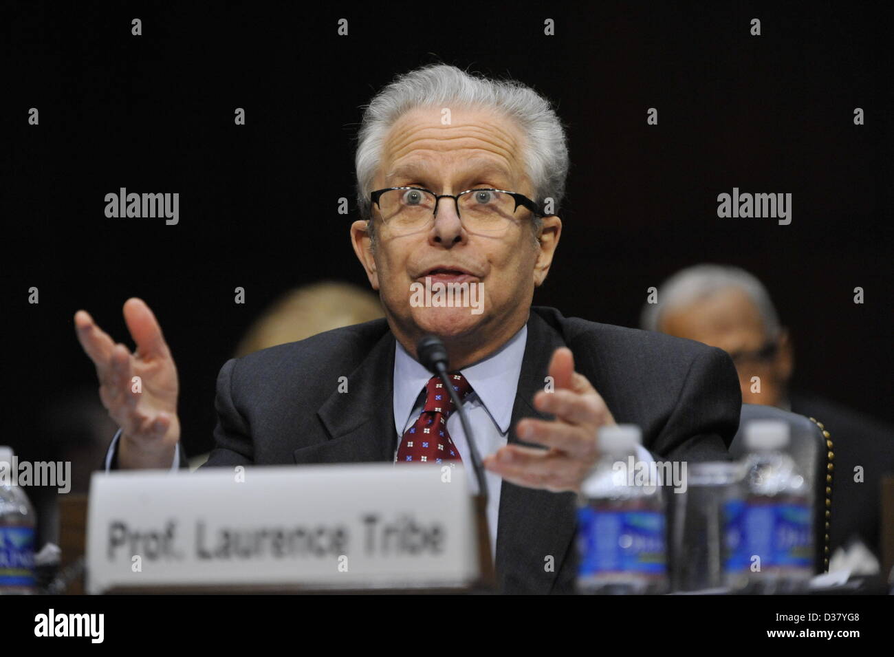 Feb. 12, 2013 - Washington, DC, U.S. - Harvard Law professor LAURENCE ...