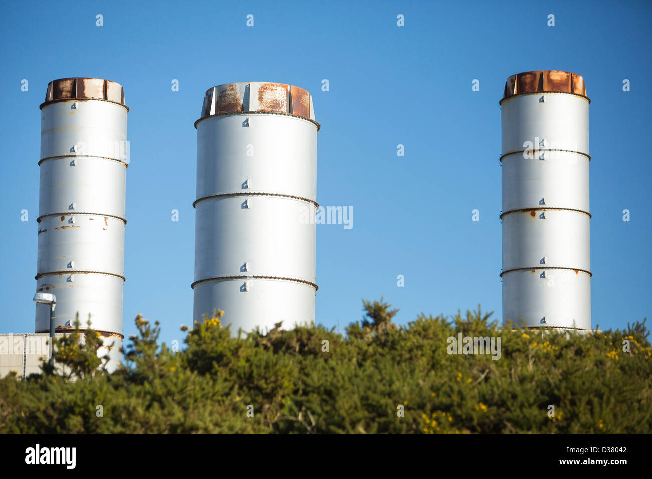 The Rampside gas terminal in Barrow in Furness, Cumbria, UK, which ...