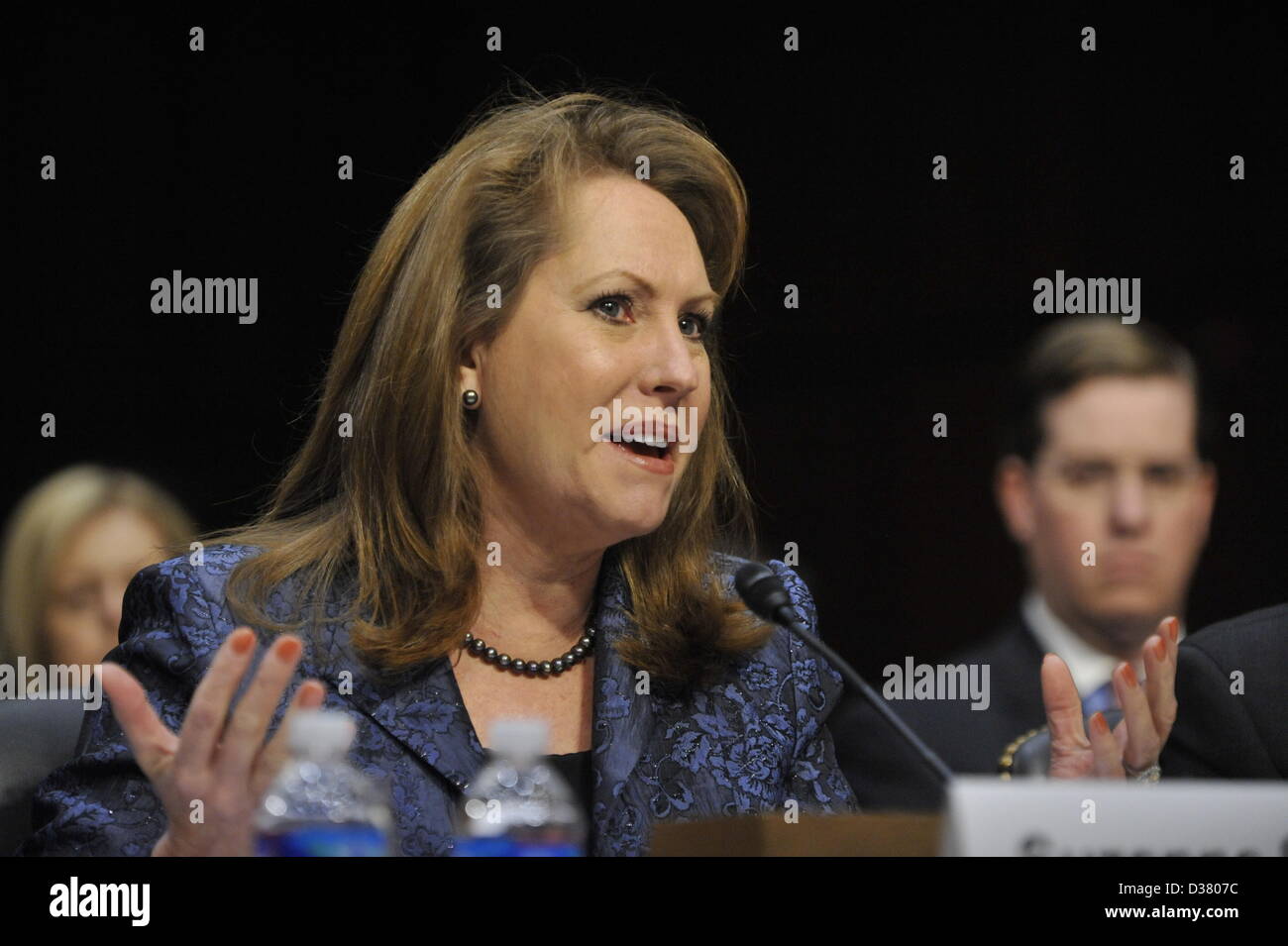 Feb. 12, 2013 - Washington, DC, U.S. - SUZANNA HUPP, who survived a ...