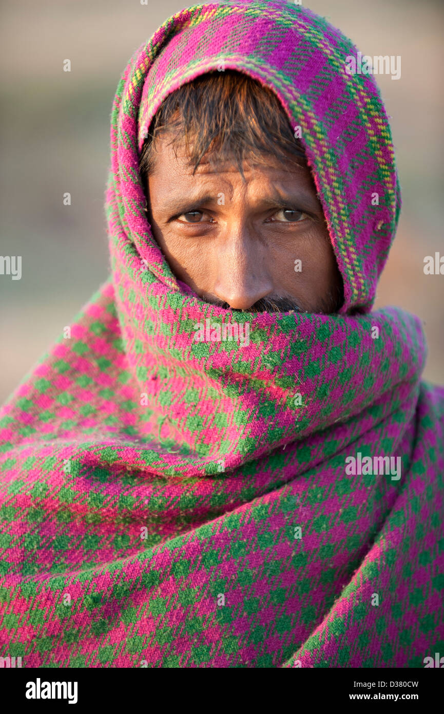 Indian Man portrait Stock Photo - Alamy
