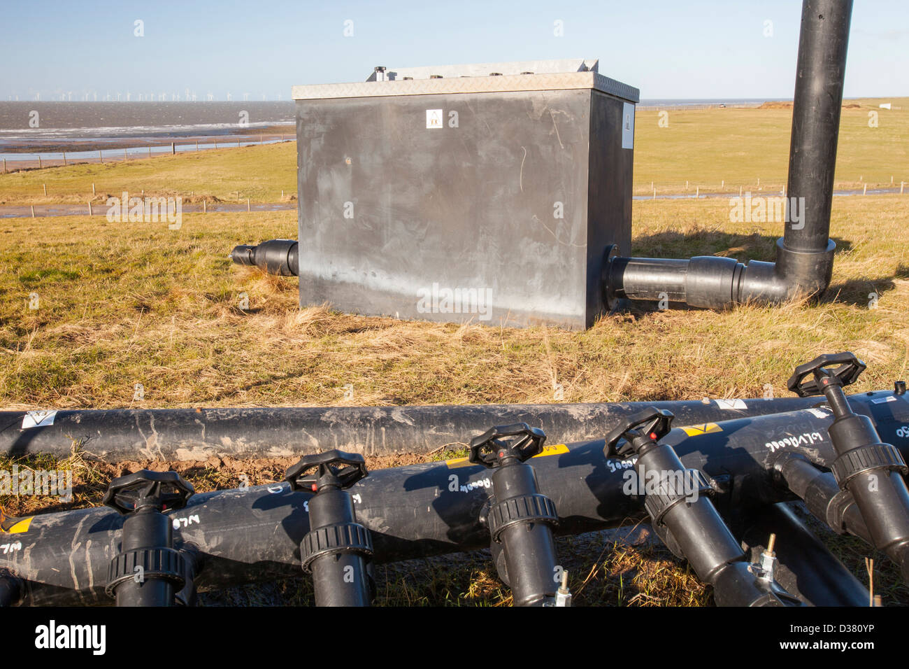 Methane biogas generator producing green hi-res stock photography and ...