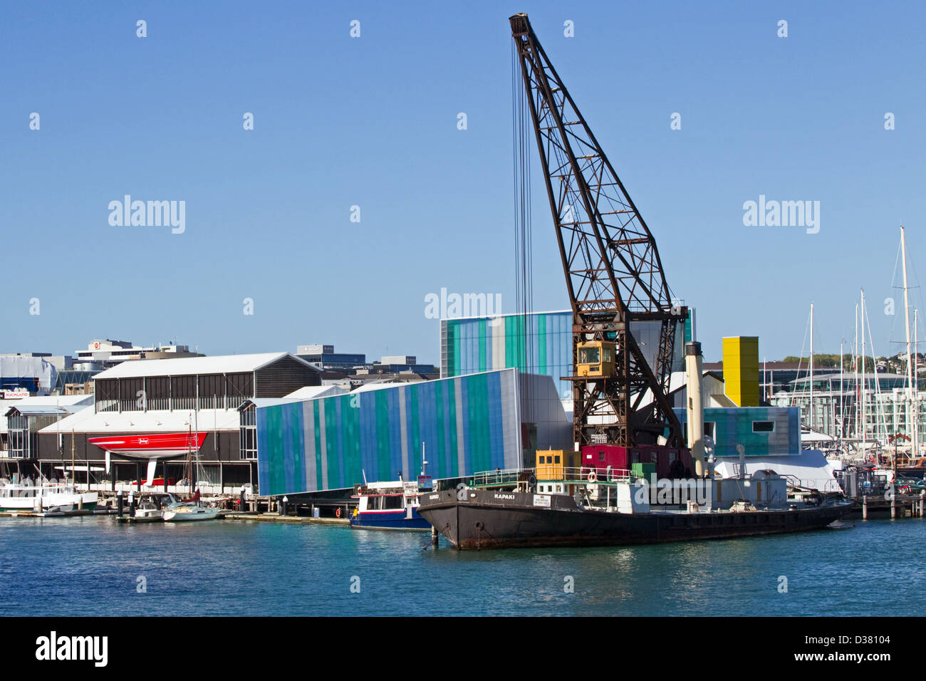 Voyager Maritime Museum, Viaduct Harbour, Auckland, New Zealand, Monday ...