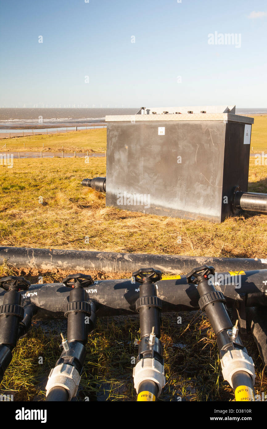 Methane biogas generator producing green hi-res stock photography and ...