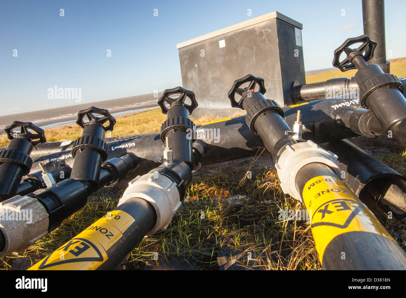Methane pipe landfill hi-res stock photography and images - Alamy