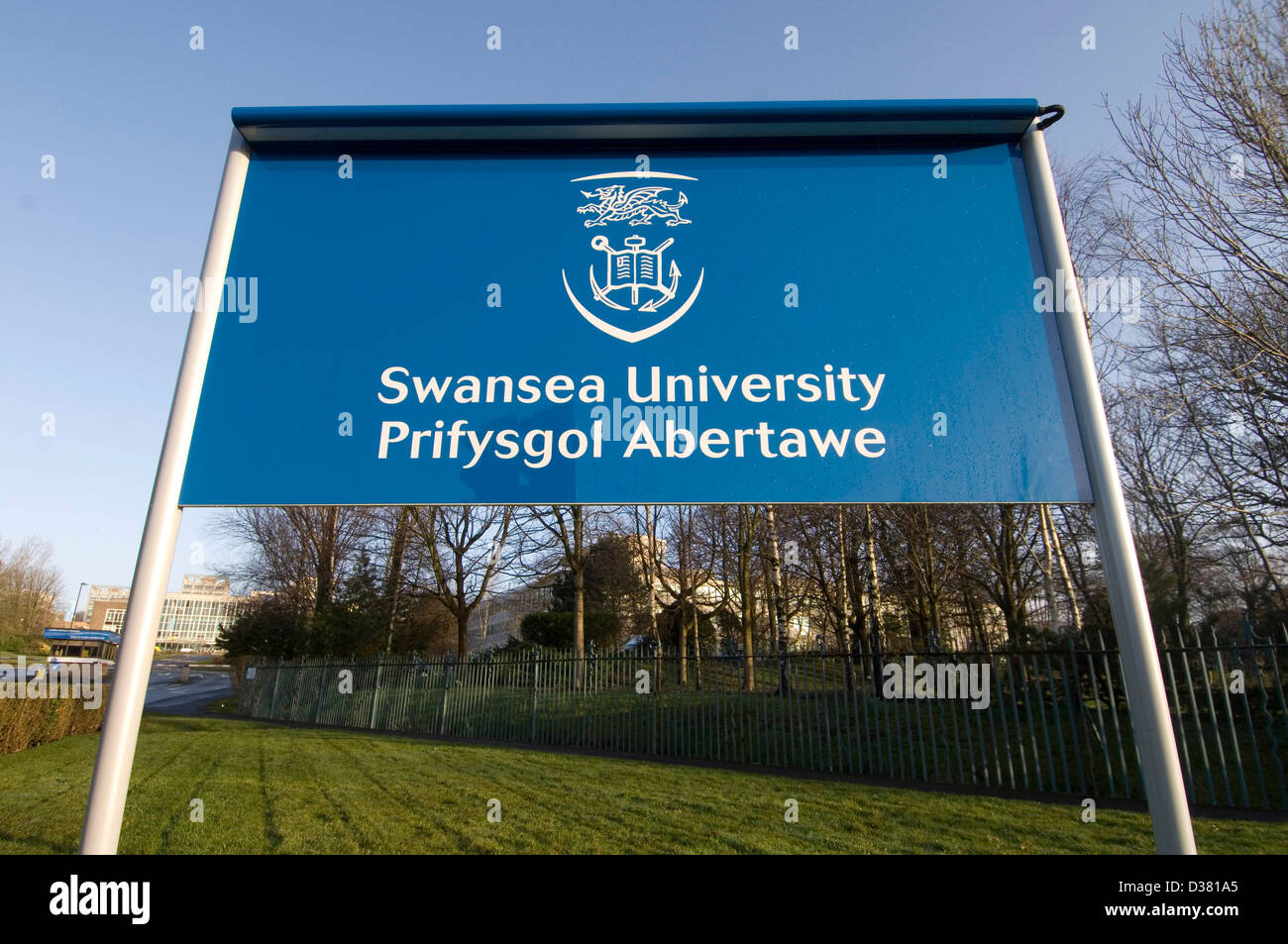 Swansea university logo hi-res stock photography and images - Alamy