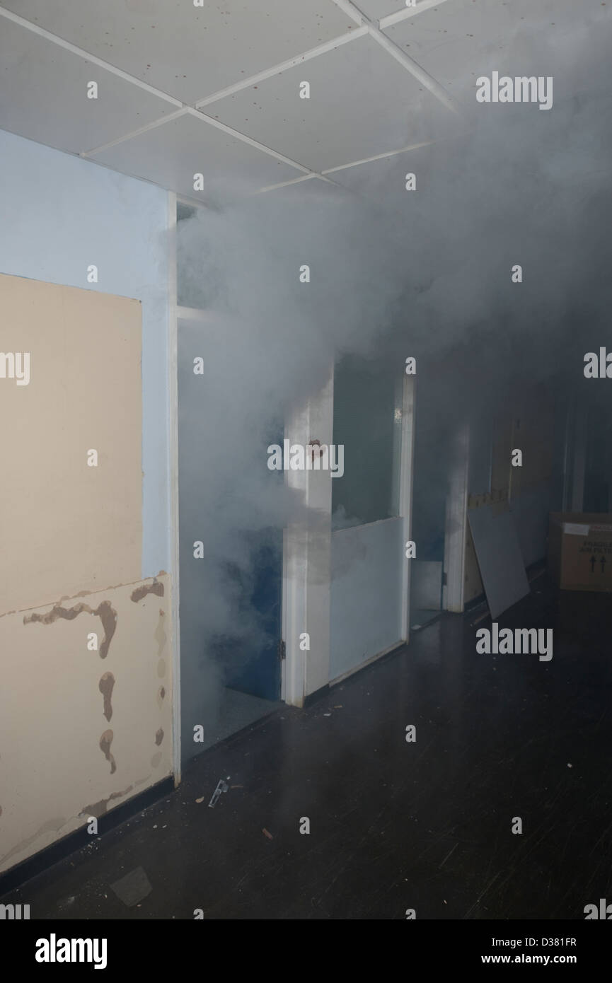 Smoke fire from door hi-res stock photography and images - Alamy