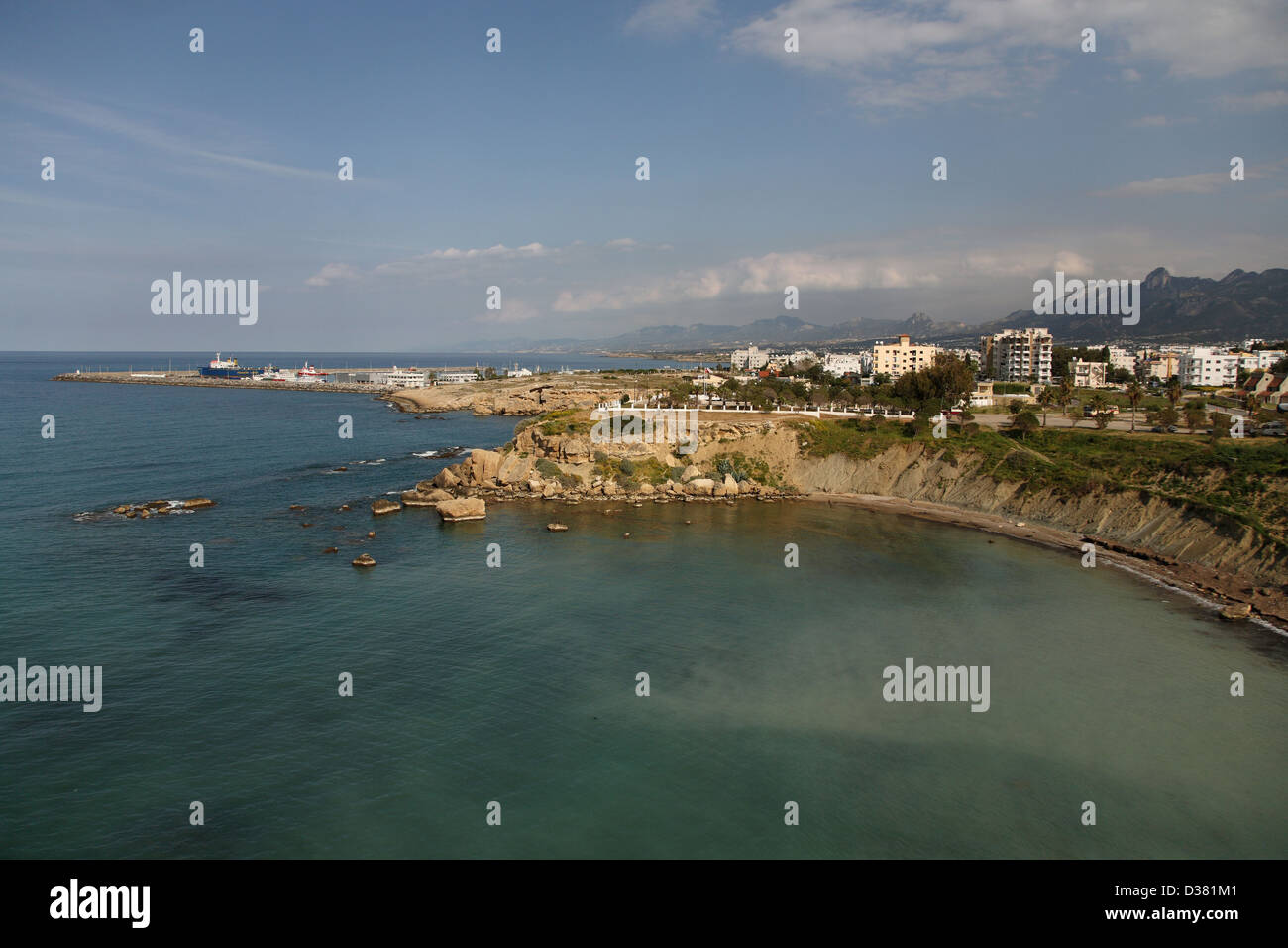 Kyrenia, Turk Republic of Northern Cyprus, Kyrenia View from the ...
