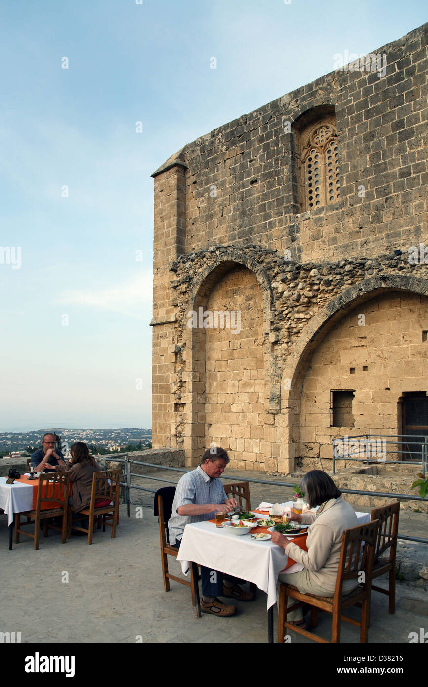 Restaurant at bellapais abbey hi-res stock photography and images - Alamy
