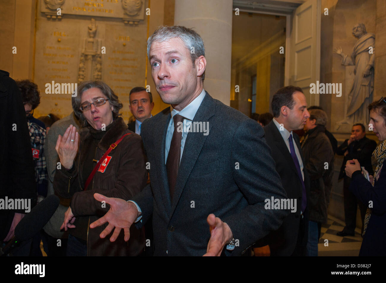 Paris, France. Politics French Politicians, Deputies, Meet the Press ...