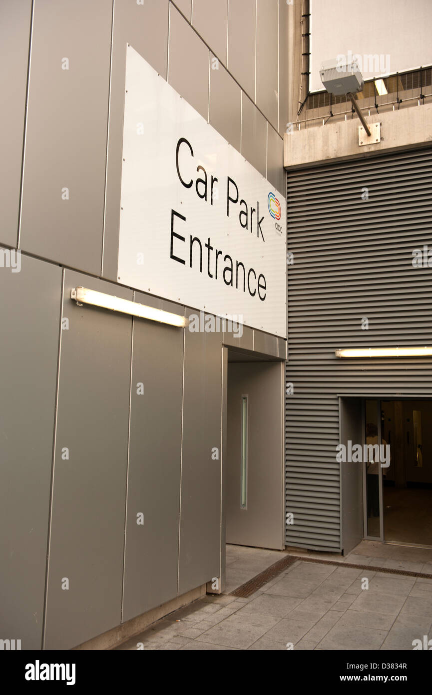 Car park entrance hi-res stock photography and images - Alamy