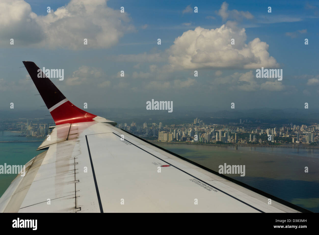 Aerial view Panama City high rise buildings Stock Photo - Alamy