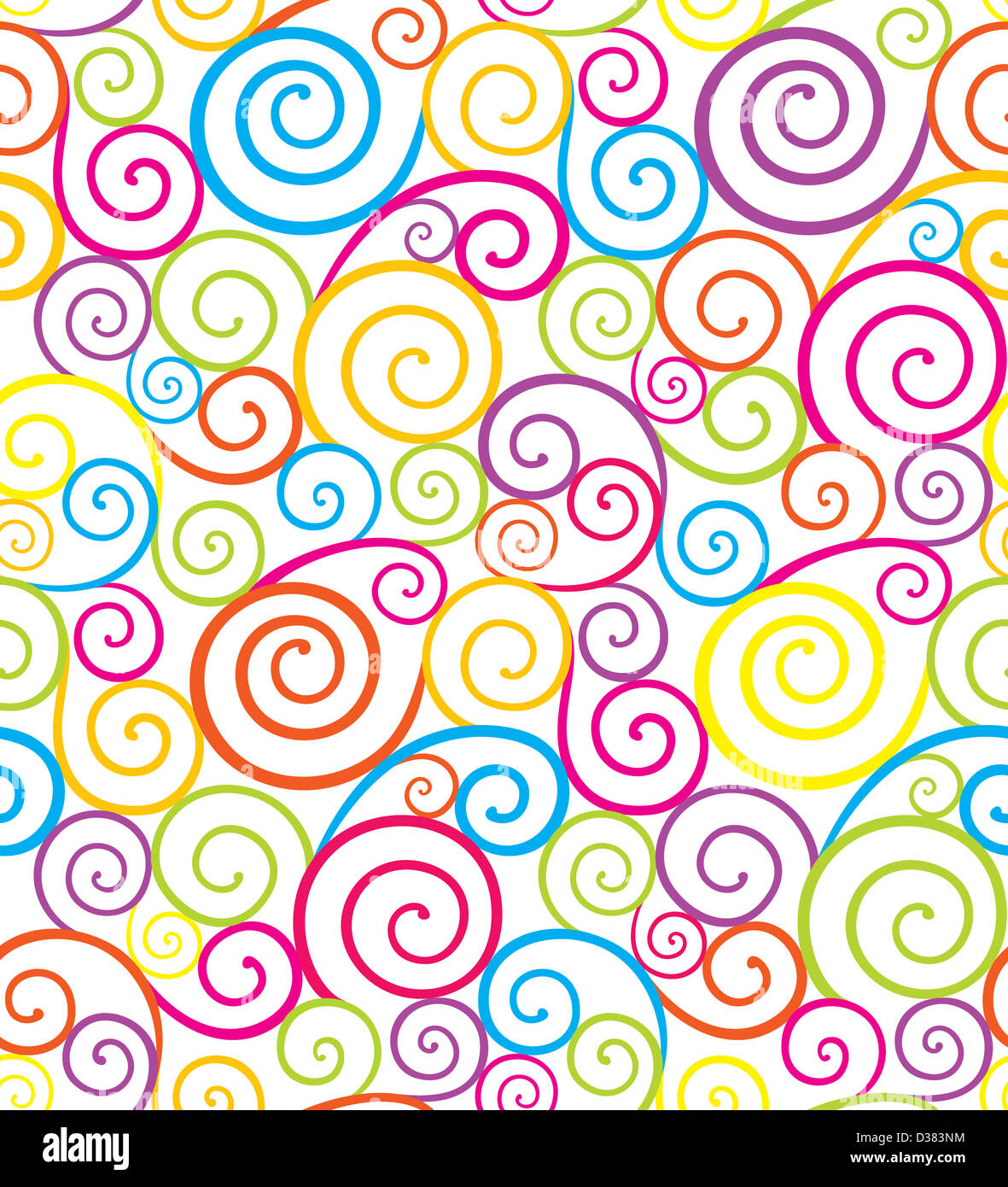 Swirl seamless composition Stock Photo - Alamy