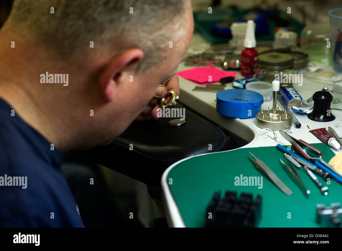 Master watchmaker workshop hi-res stock photography and images - Alamy
