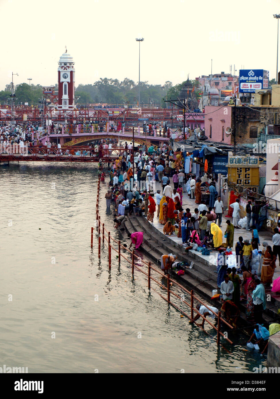 Haridwar Pilgrims gather at the third Shahi Snan Kumbh Mela in Har ki ...