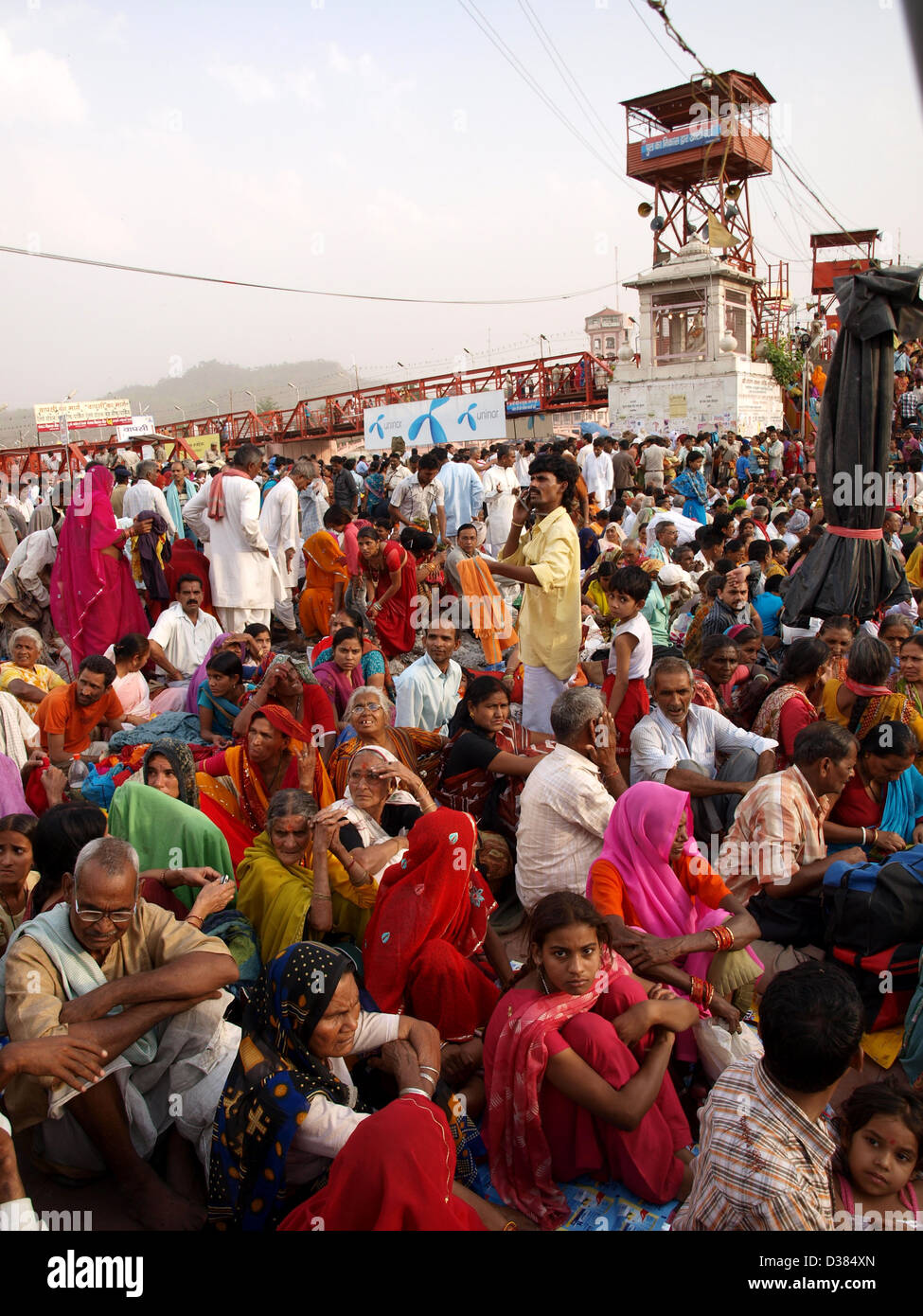 Haridwar Pilgrims gather at the third Shahi Snan Kumbh Mela in Har ki ...