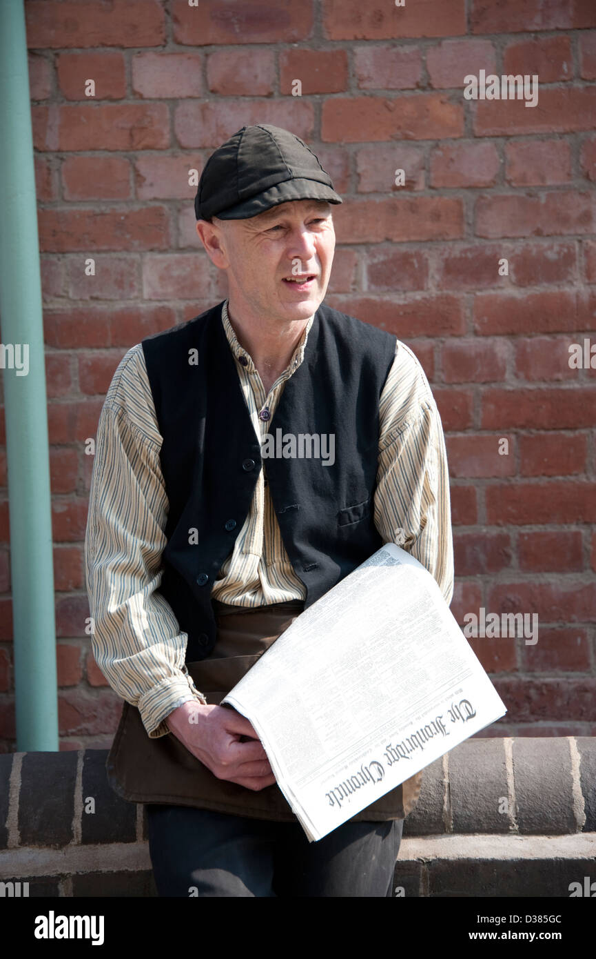 Victorian newspaper hi-res stock photography and images - Alamy