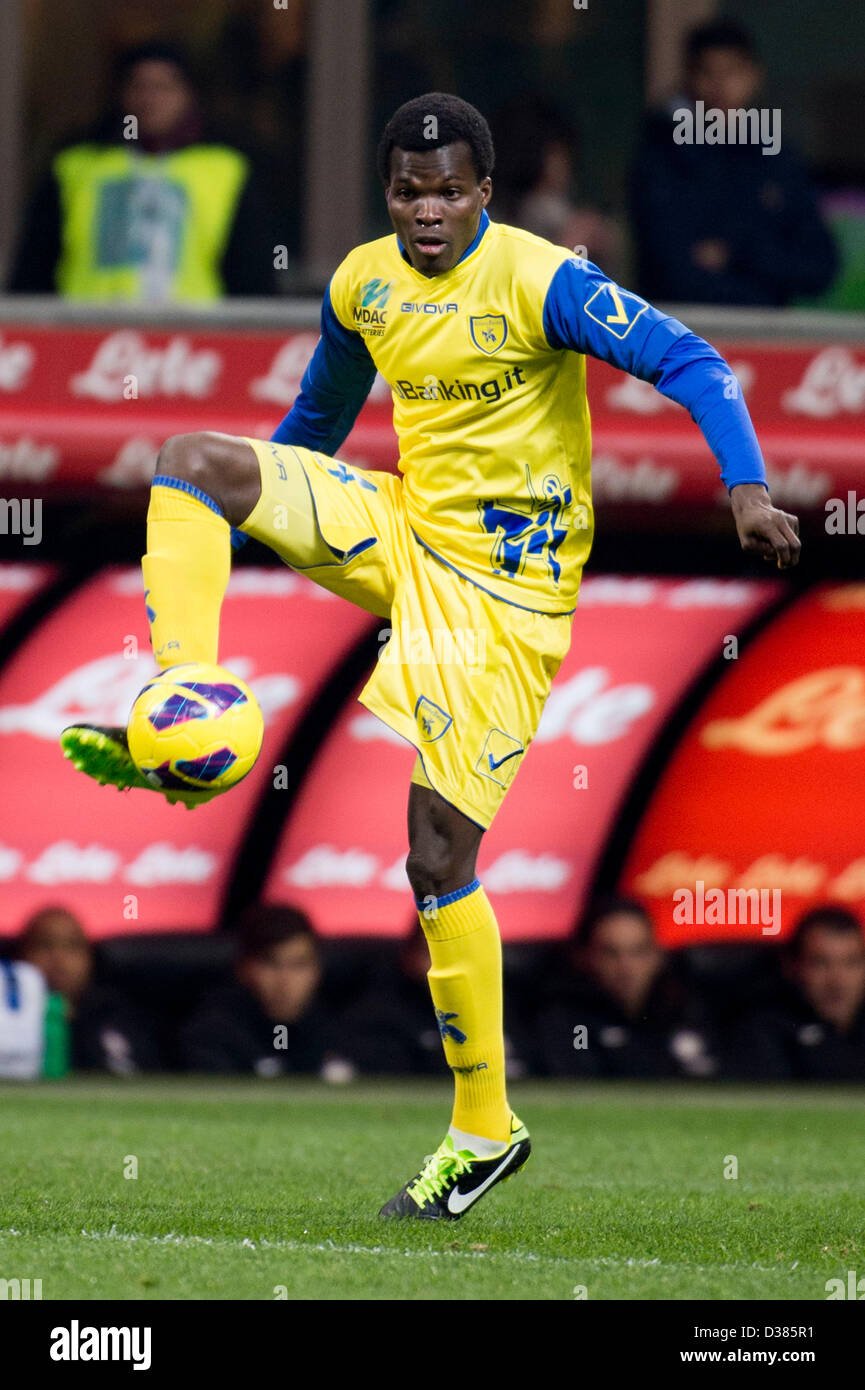 Isaac Cofie (Chievo), FEBRUARY 10, 2013 - Football / Soccer : Italian ...