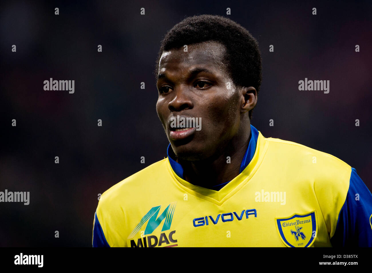 Isaac Cofie (Chievo), FEBRUARY 10, 2013 - Football / Soccer : Italian ...